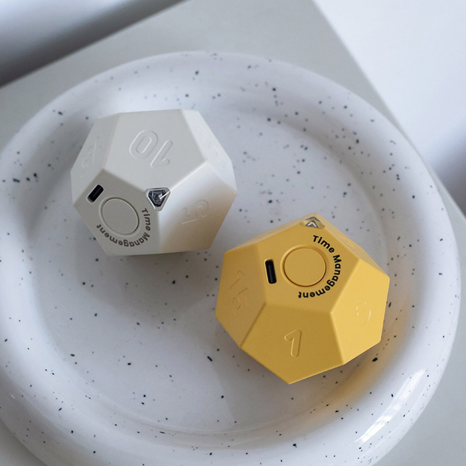 Pnellth Time Ball Rechargeable Mini Timer Easy To Use With Dual Alarm Clock Mode Pomodoro Timer