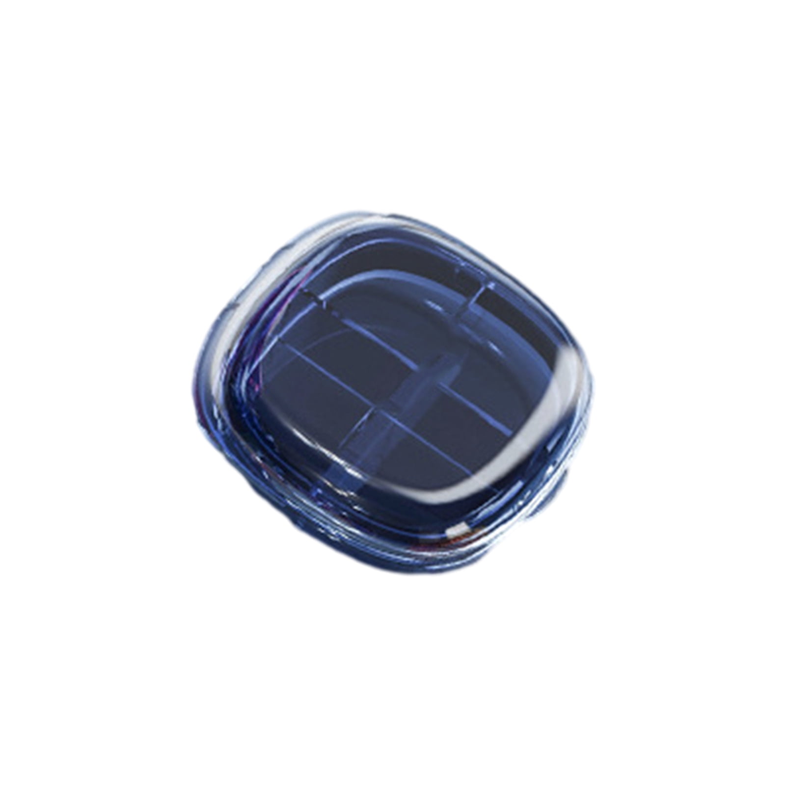 Pnellth Transparent Daily Pill Organizer with Separate Compartments ...