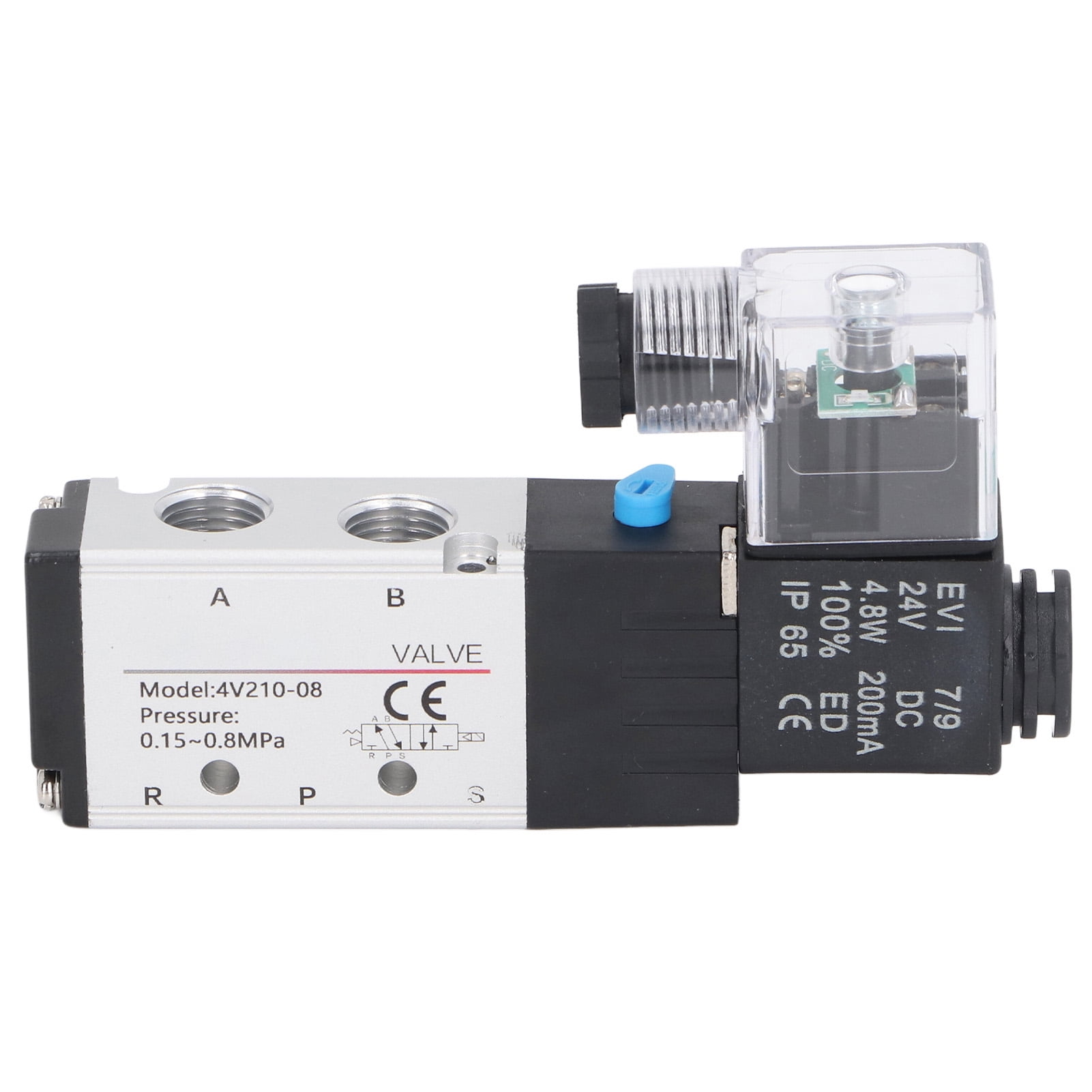 Pneumatic 1/4 PT Solenoid Valve, DC24V Pneumatic Solenoid Valve ...