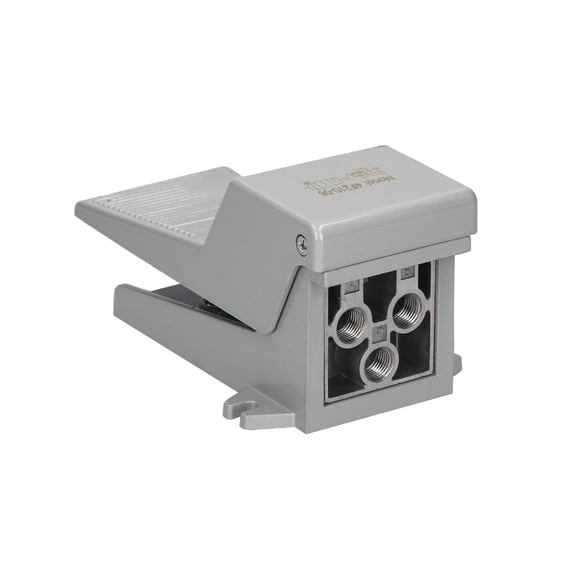 Pneumatic 1/4-inch Pneumatic Foot Pedal Valve 5 Way 2 Position ...