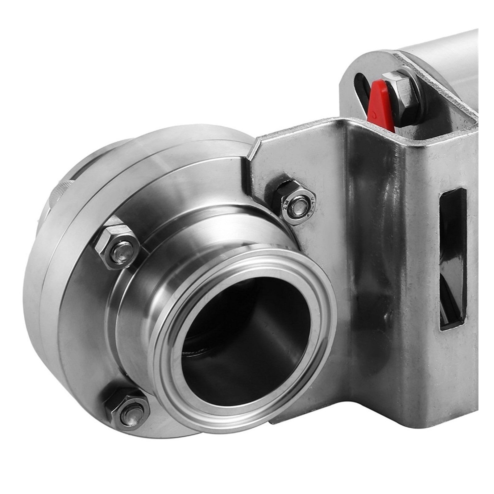 Pneumatic 1.5 in. Tri Clamp Sanitary Butterfly Valve SS304 Staininless ...