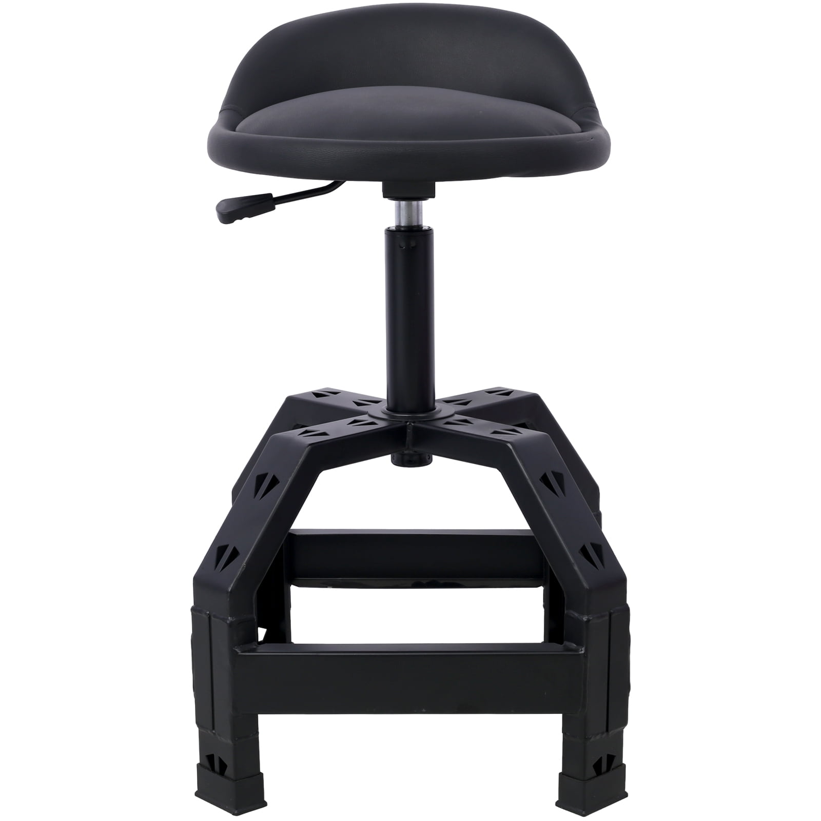 Pneumatic 360 Degree Swivel Stool Mechanics Rolling Creeper Seat Heavy ...