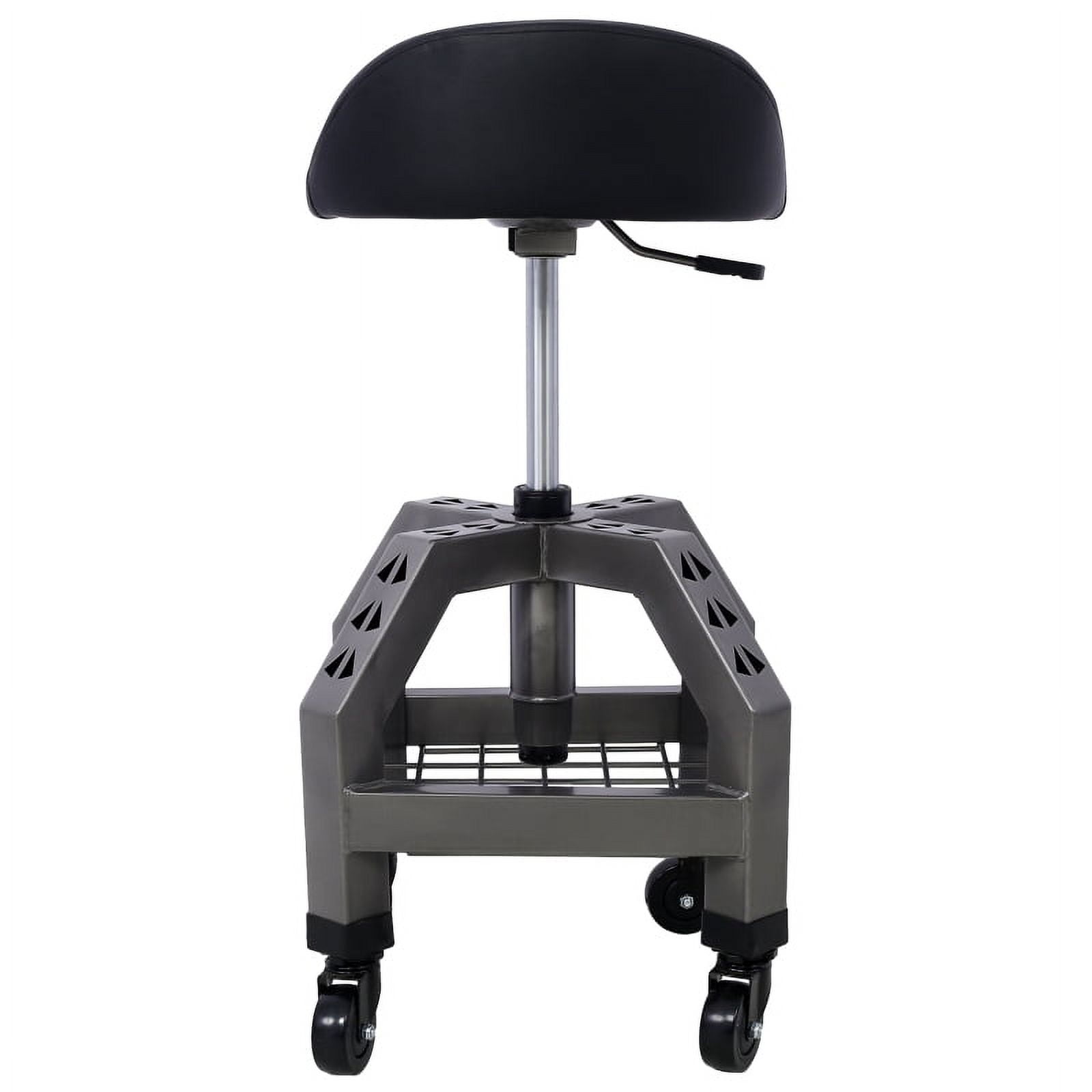 Pneumatic 360 Degree Swivel Stool, Mechanics Rolling Creeper Seat ...