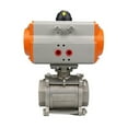 Pneumatic Actuated Ball Valve DN8 DN10 DN15 DN20 DN25 DN32 DN40 DN50 ...