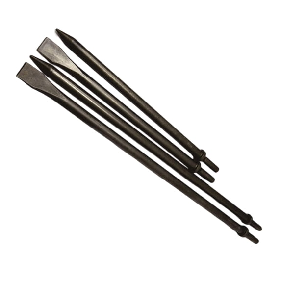 Pneumatic Air Hammer Punching Chipping Bit Tool Chisels 0.401inch Shank ...
