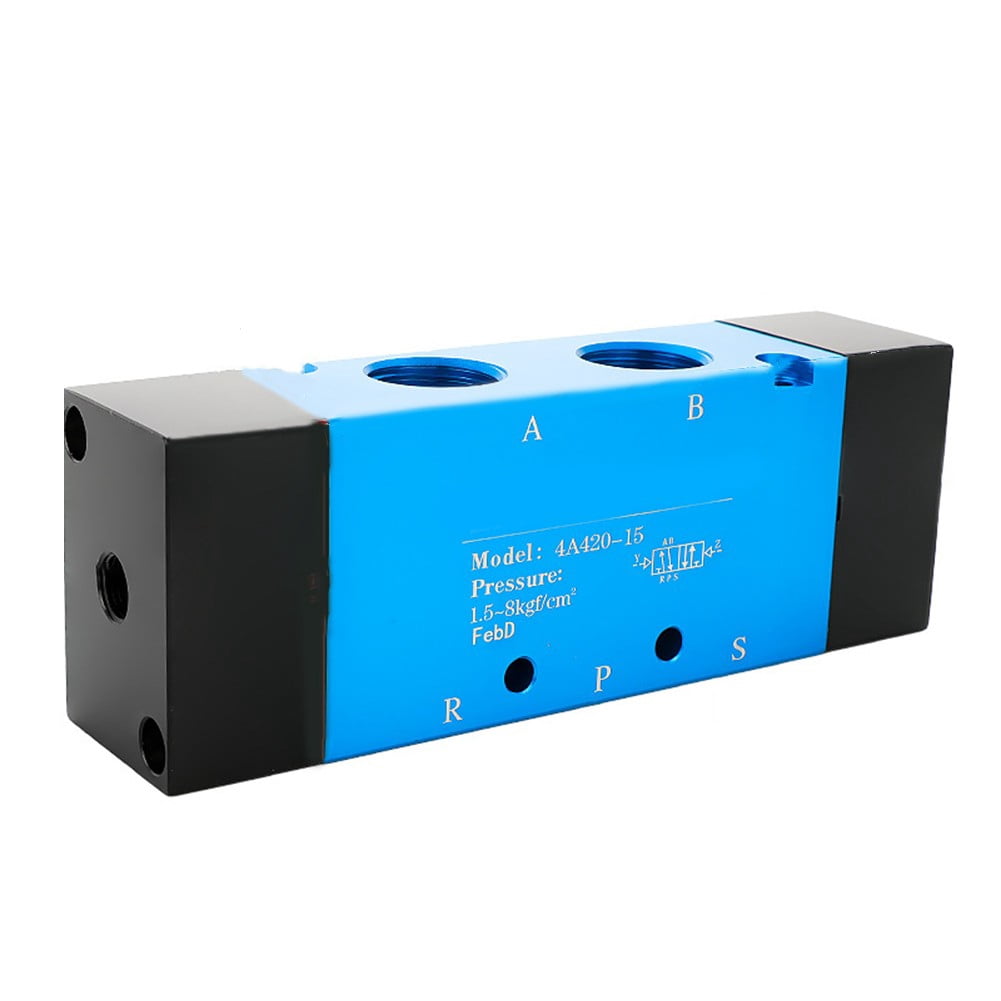 Pneumatic Air Hand Lever Operated Valve Manual Control 2/3 Position ...