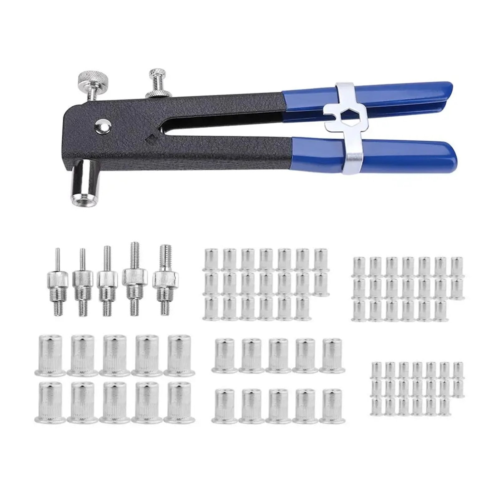 Pneumatic Air Hydraulic Rivet Gun Riveter Industrial Nail Riveting Tool ...