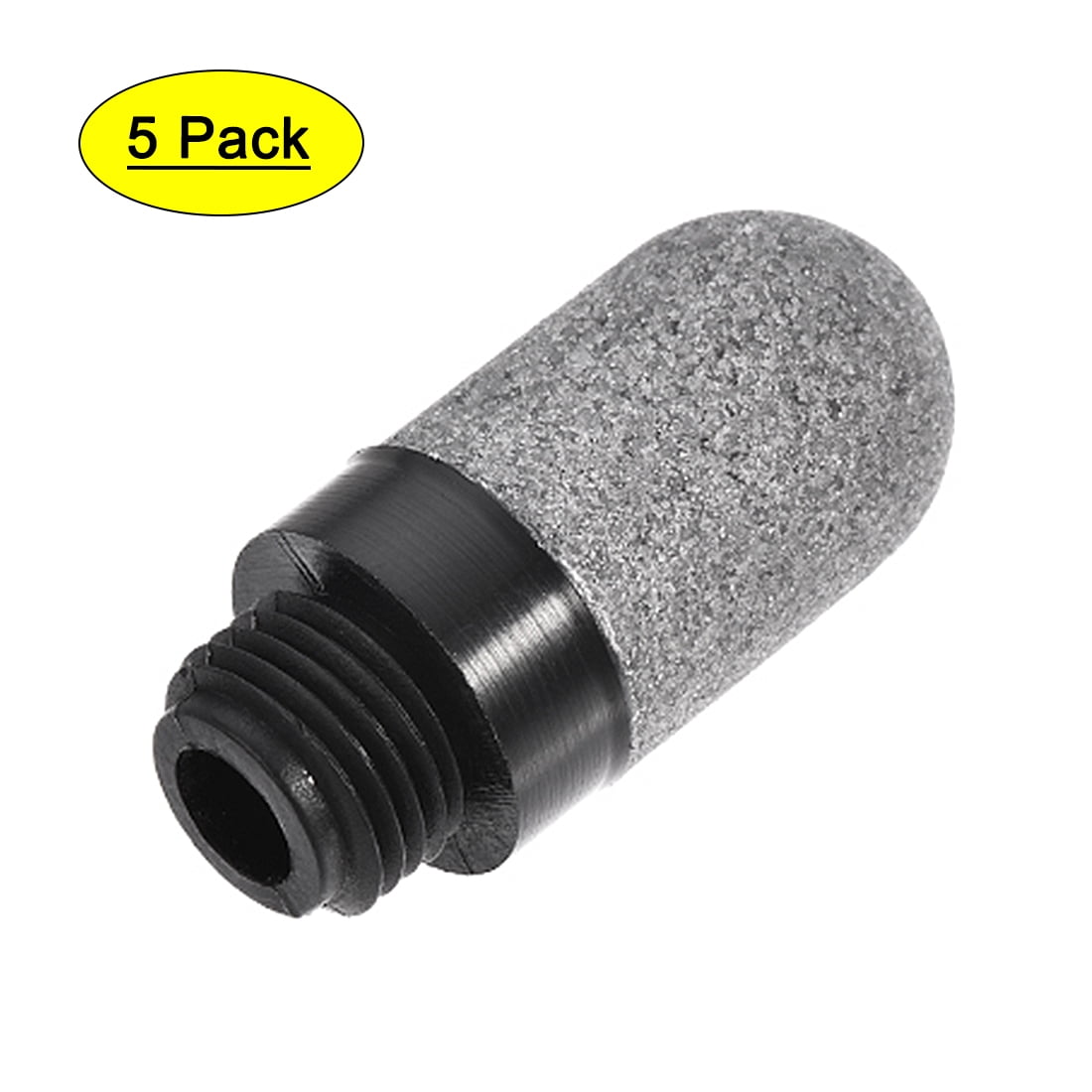 Pneumatic Air Muffler G1/4 Male Thread Plastic Exhaust Muffler 5pcs ...