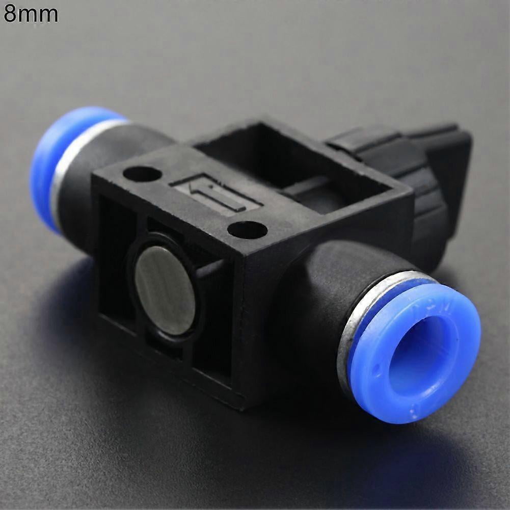 Pneumatic Ball Air Valve Push In Fitting Connector Hose Tube Pipe Speed ...