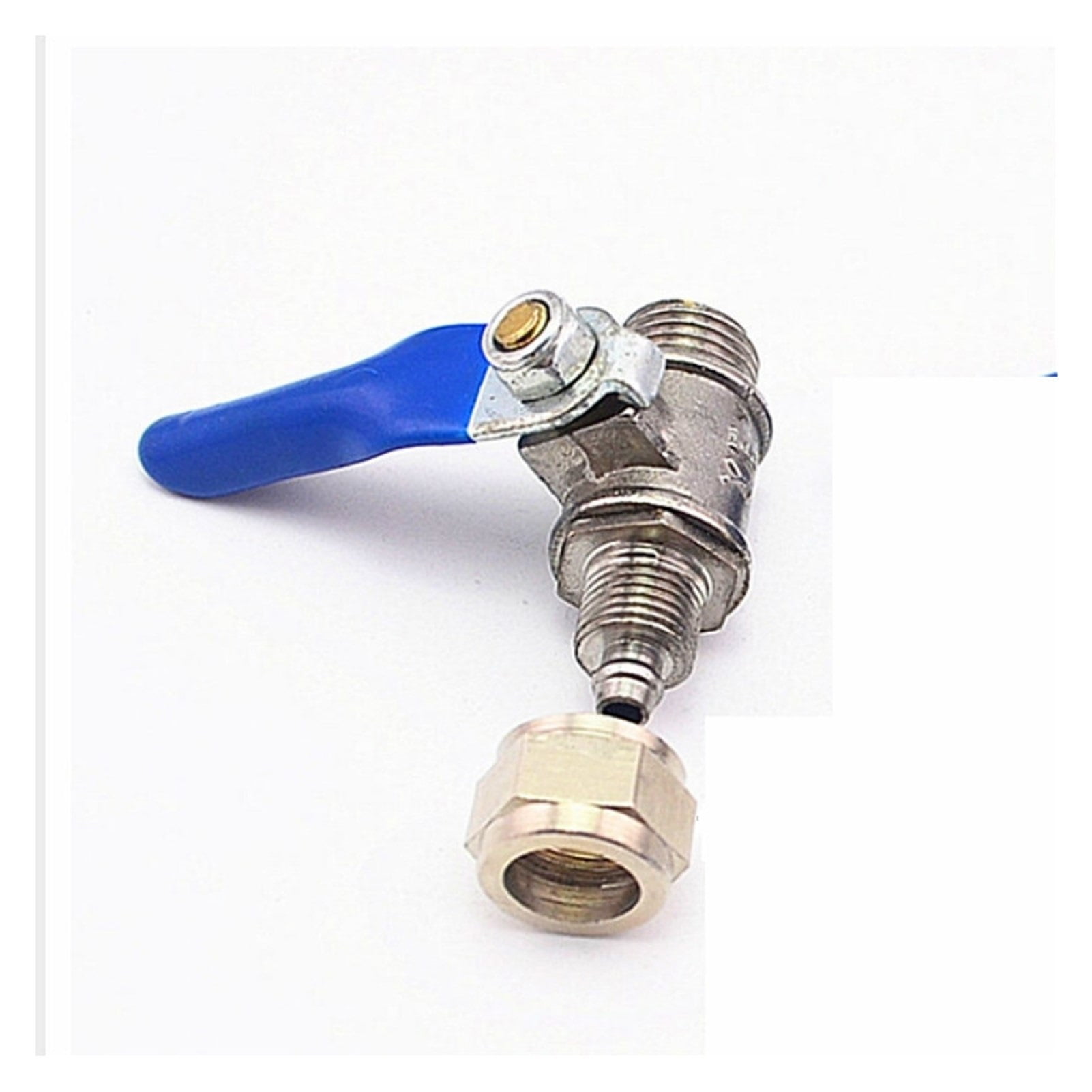 Pneumatic Ball Valve DN8 DN15 Male Thread to 6/8/10mm Tube Quick ...