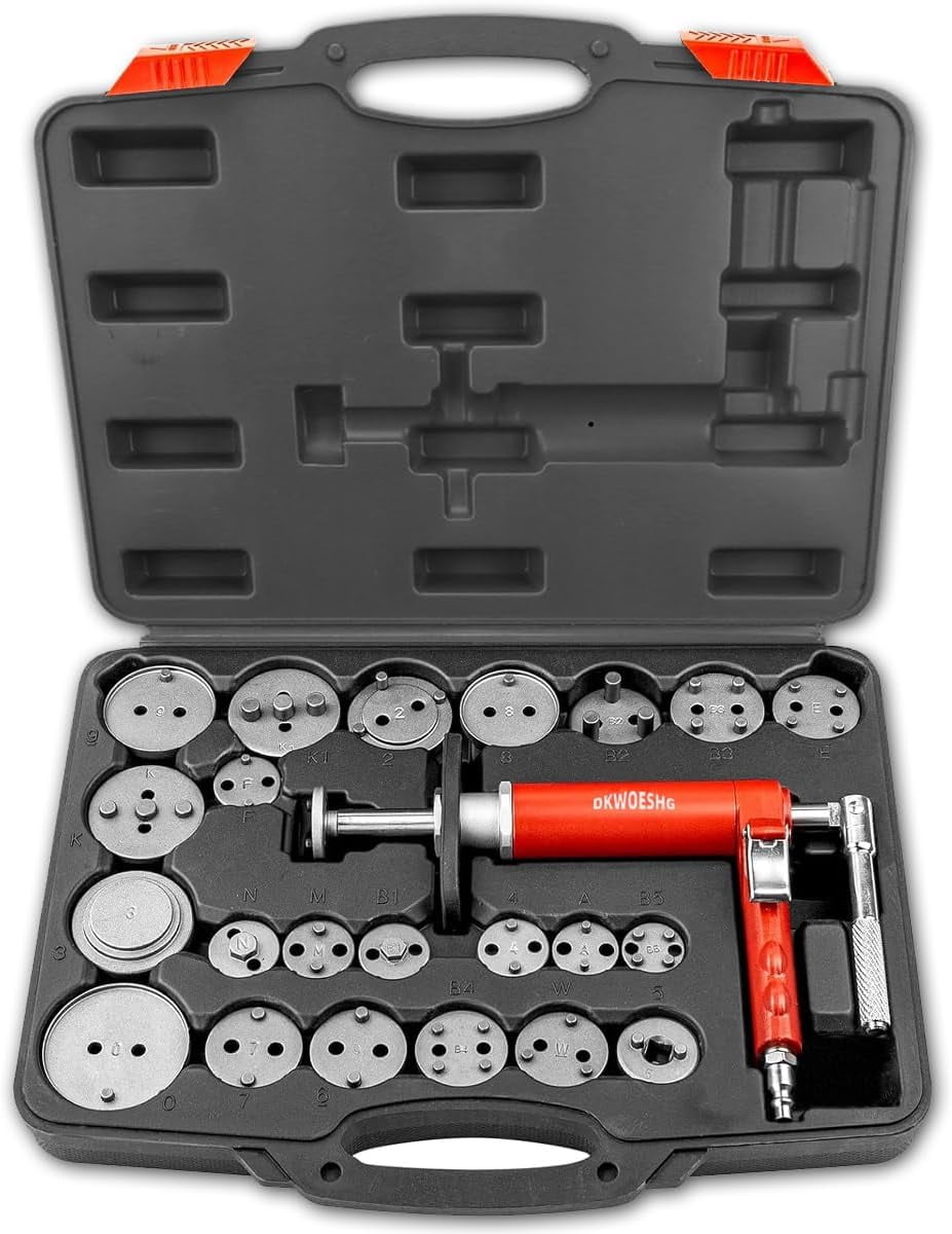 Pneumatic Brake Caliper Compression Tool Kit, Air Operated Disc Brake ...