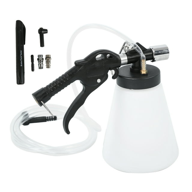 Pneumatic Brake Fluid Bleeder Set Oil Replacement Extractor Tool with ...