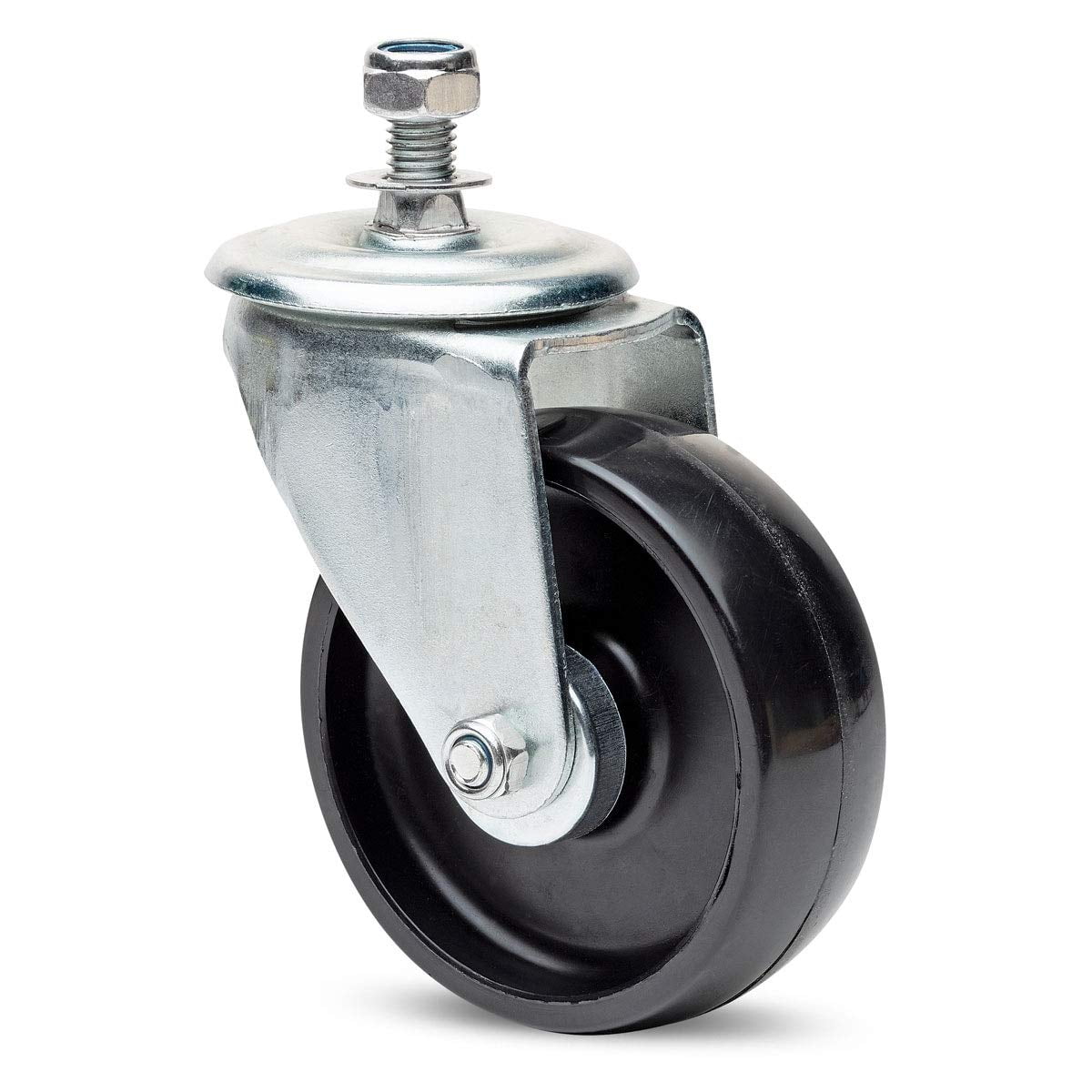 Pneumatic Caster Set Black Rubber Wheel Service Caster Brand ...