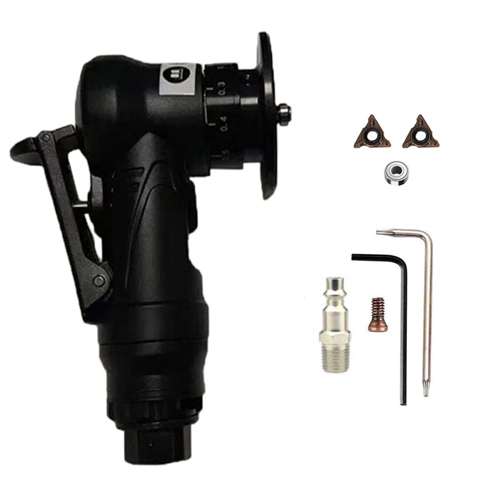 Pneumatic Chamfering Machine Carpenter W/ R Angle Blade Portable Grind ...