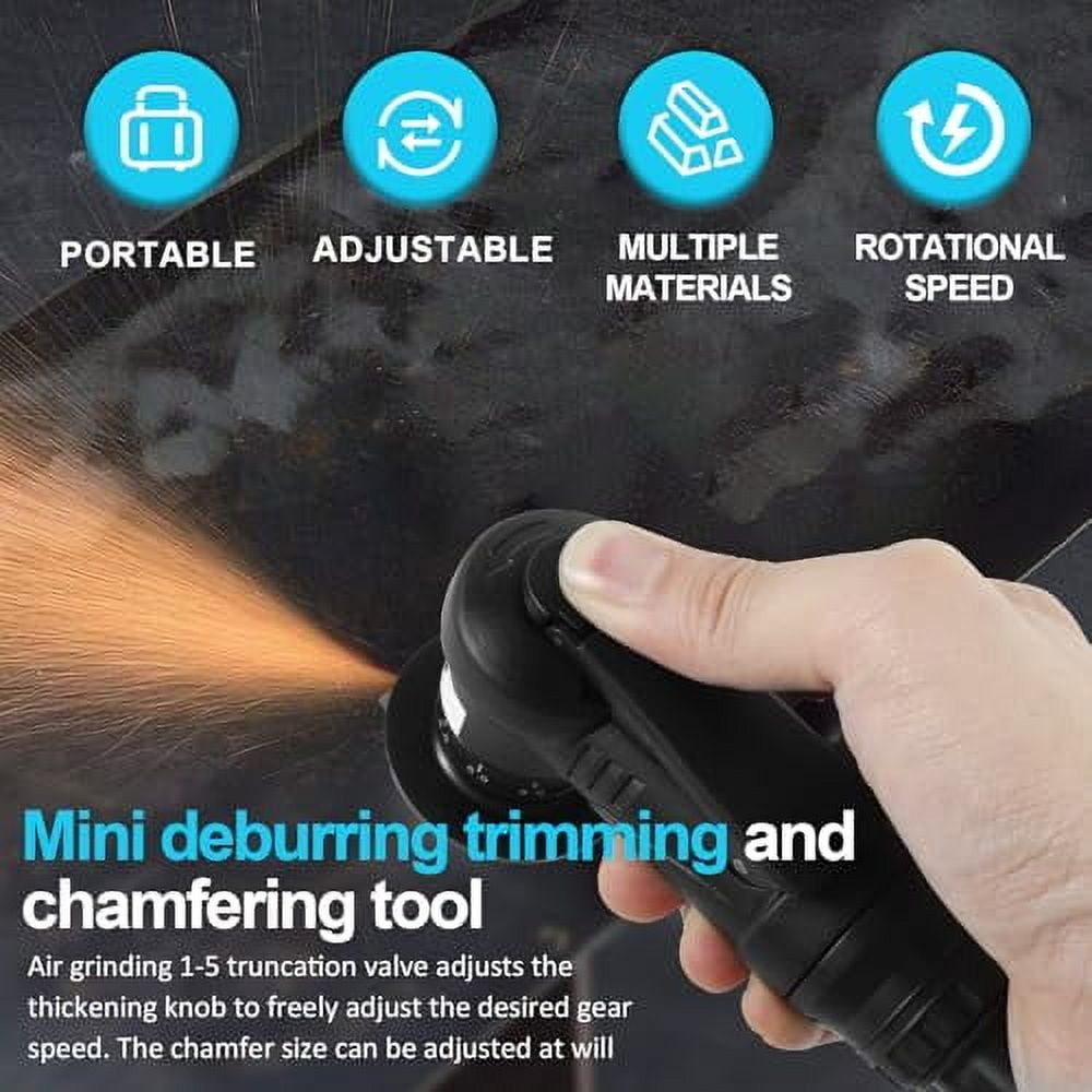 Pneumatic Chamfering Tool Handheld, Mini Chamfering Machine, Air ...
