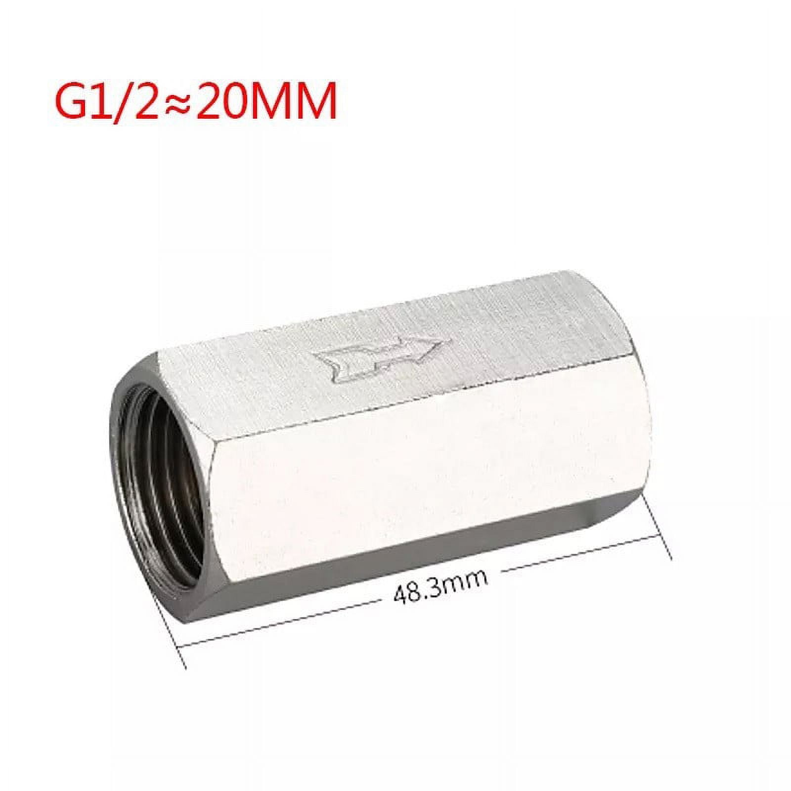 Pneumatic Check Valve BSP Female Thread Copper nickel plating Non ...