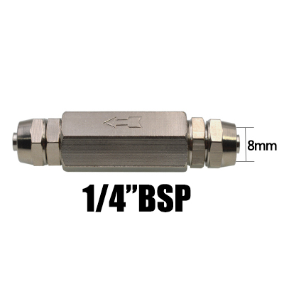 Pneumatic Check Valve CV01 CV02 CV03 CV04 One Way Valve Air Gas Single ...