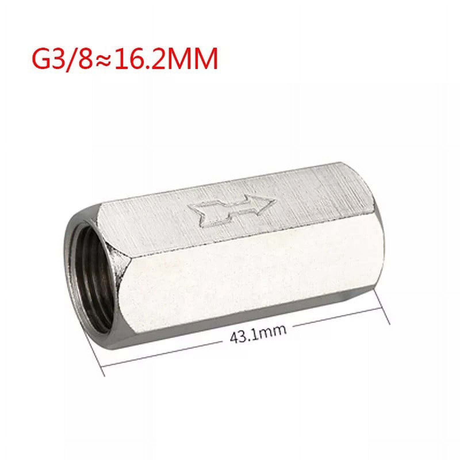 Pneumatic Check Valve for Bsp Female Thread Copper Nickel Plating Non ...