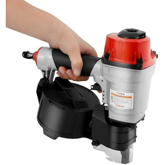 Pneumatic Coil Siding Nailer CN55,75-120PSI Air Coil Nail Gun Tool with ...
