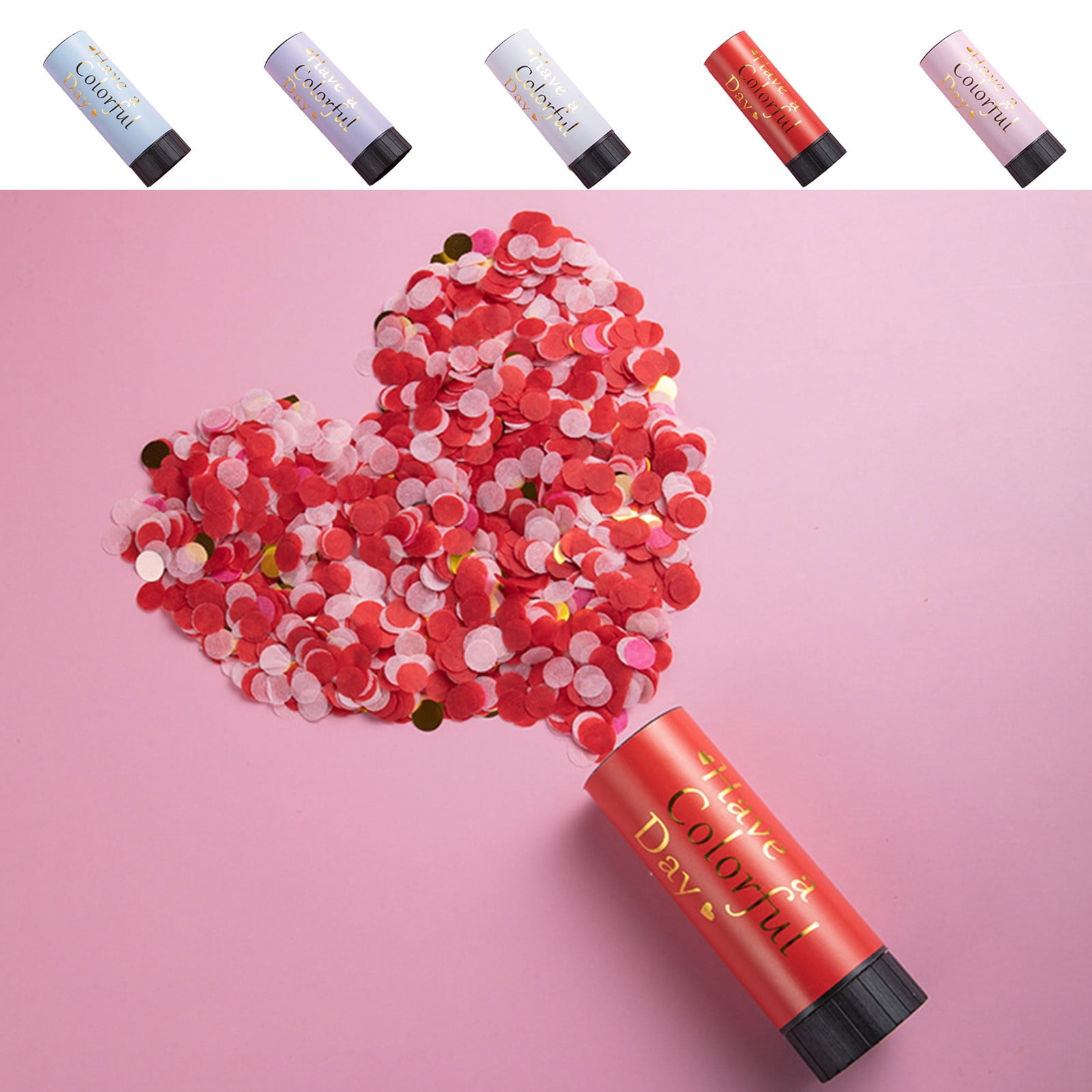 Pneumatic Confetti Launchers, Multiple Color Streamers, High-Speed ...