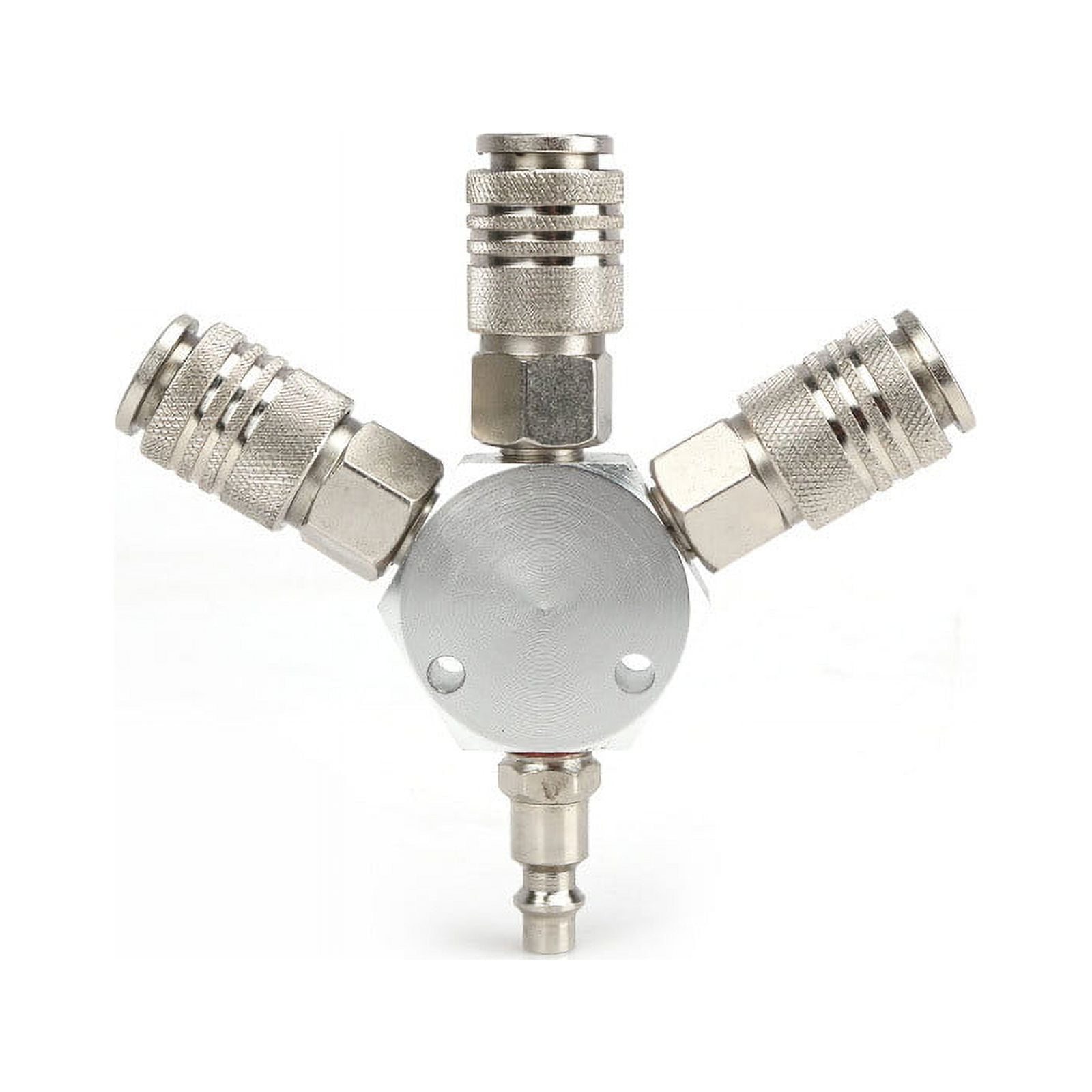 Pneumatic Connector, Quick Air Connector 3 Way Quick Connector Adapter ...