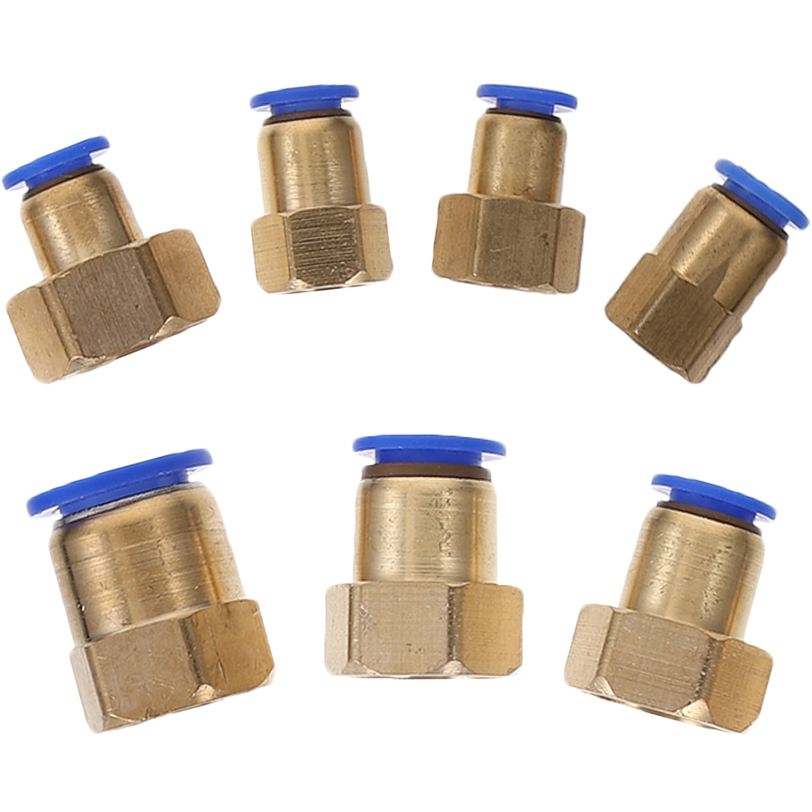 Pneumatic Connector Threaded Straight 16pcs Air Hose Fitting Tool ...