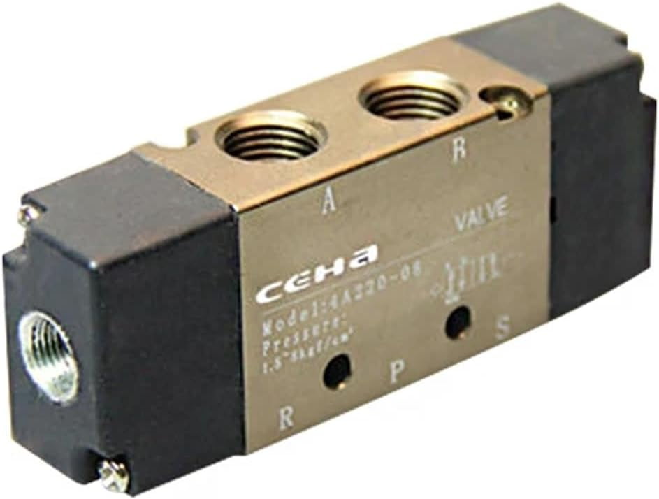 Pneumatic Control Solenoid Valve Two-position Five-way Single/double Air Control Valve 4A210-08 ...