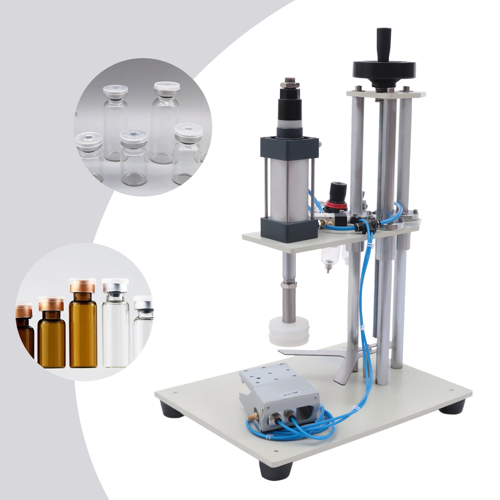 Pneumatic Crimping Machine Perfume Crimper Capper Metal Cap Press ...