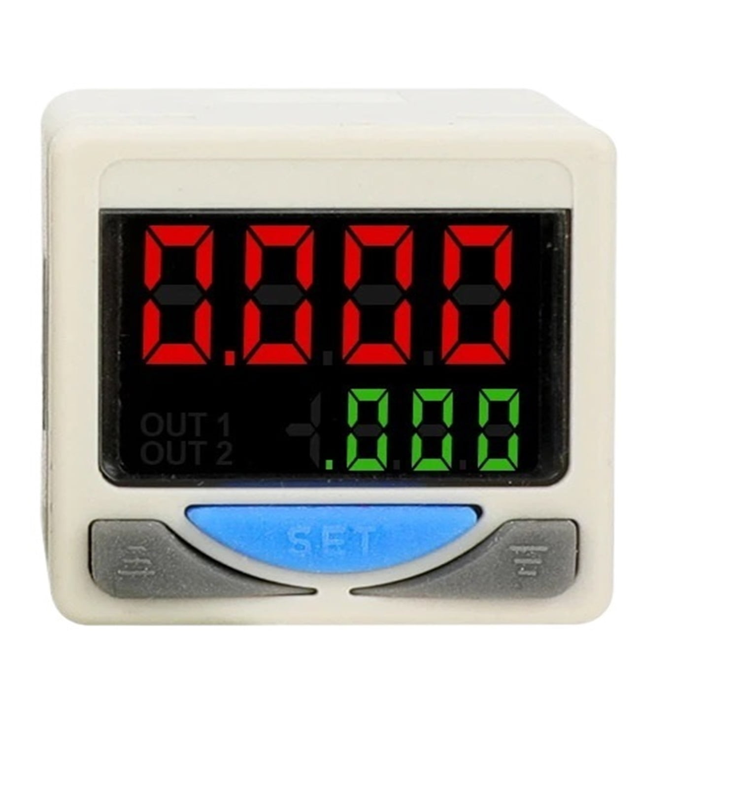 Pneumatic Digital Display Pressure Switch, Posiitve Negative Mixed ...