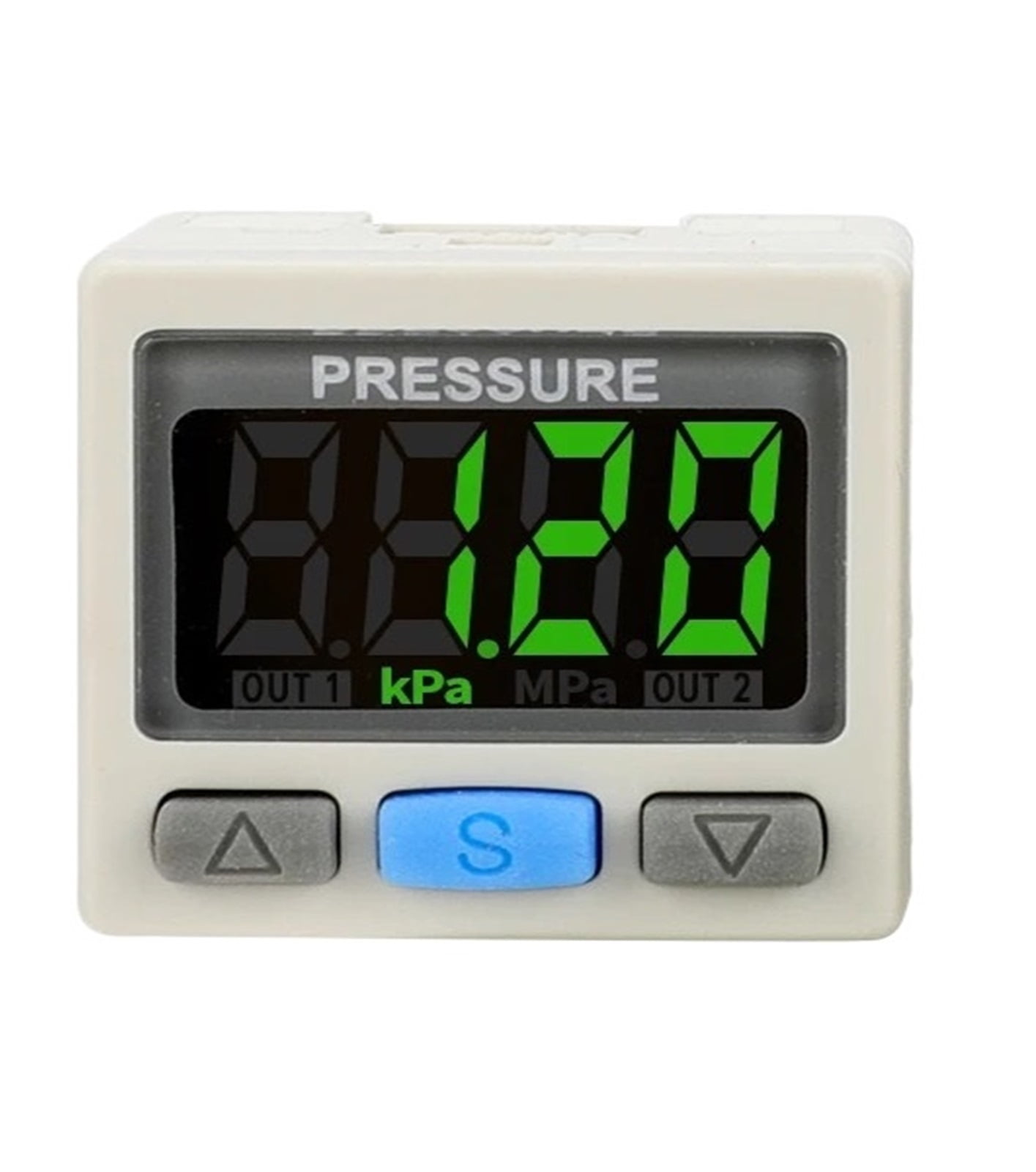 Pneumatic Digital Display Pressure Switch, Posiitve Negative Mixed ...