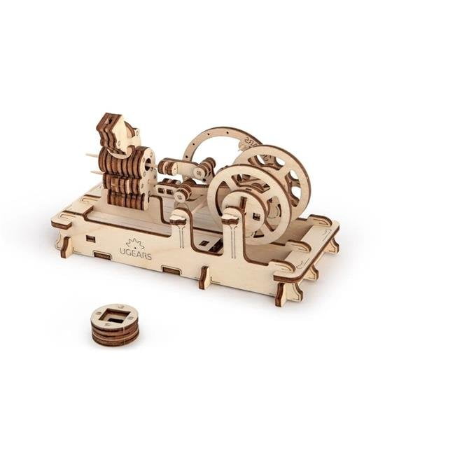 Pneumatic Engine Mechanical Wooden 3D Model Kit - Walmart.com