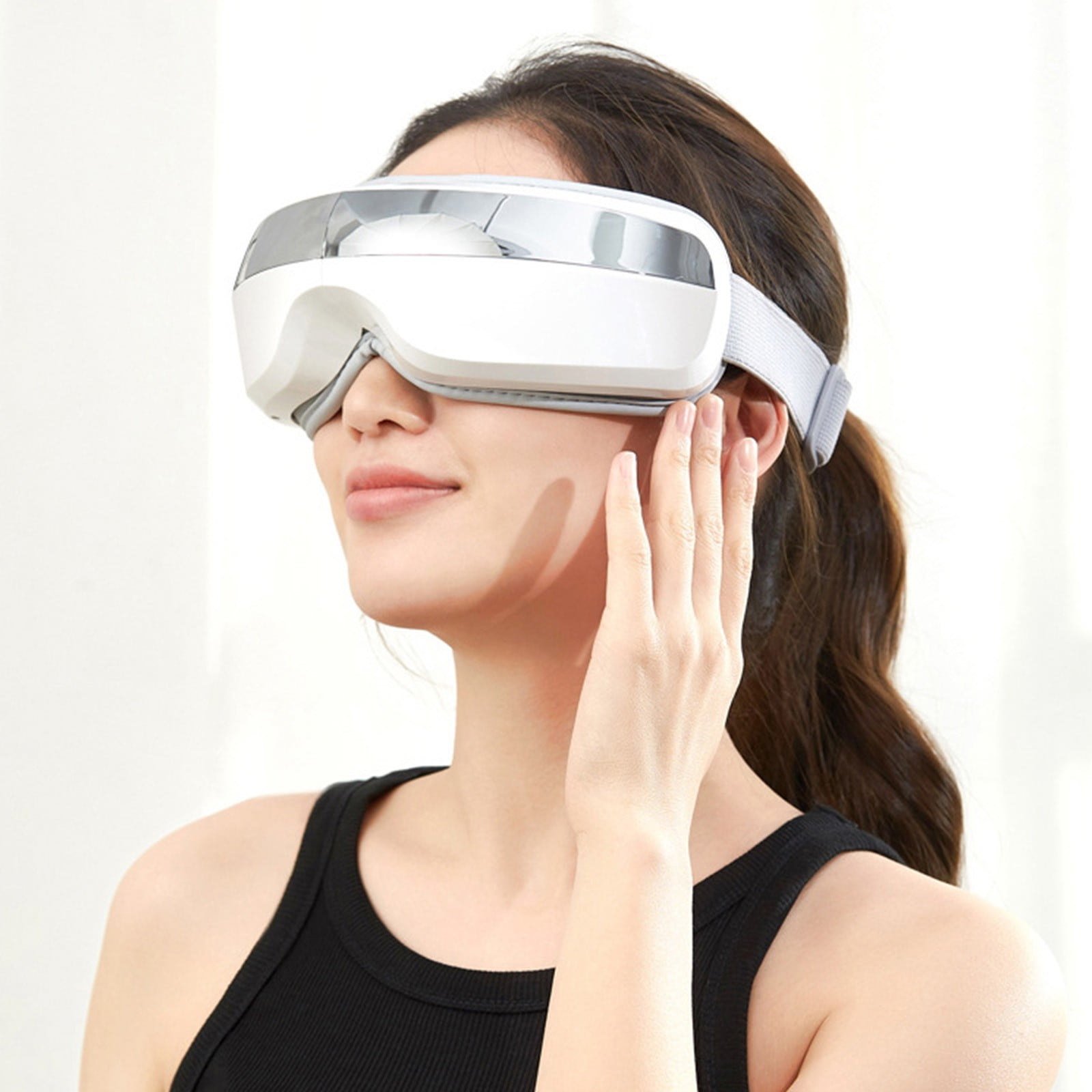 Pneumatic Eye Massager with Vibration & Heat | Bluetooth Music ...