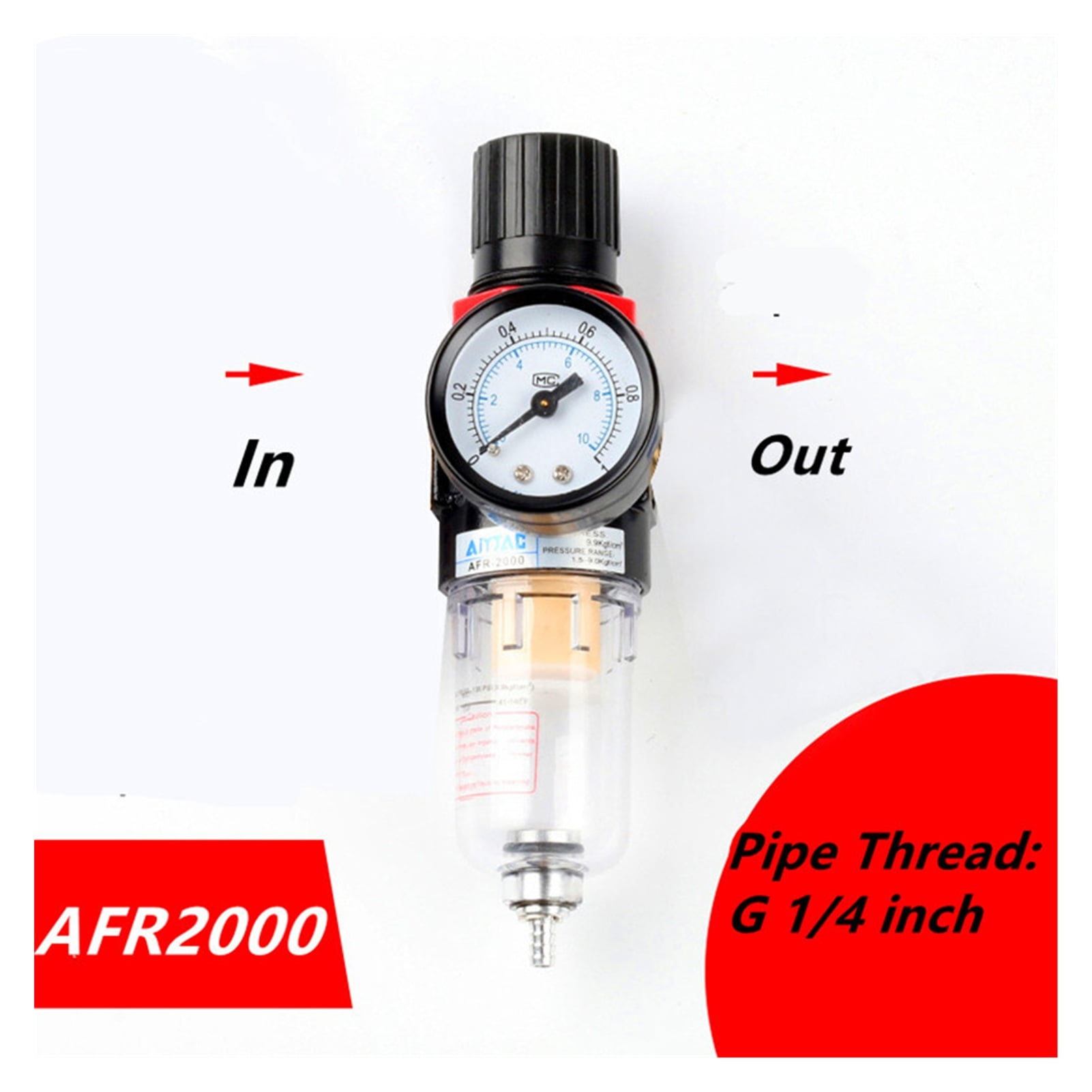 Pneumatic Filter,Air Treatment Unit Pressure Regulator,Compressor ...