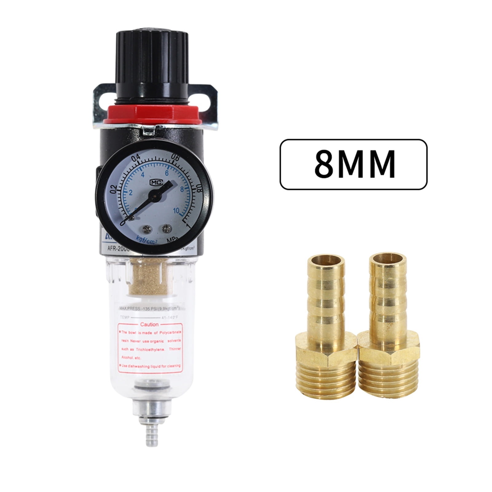 Pneumatic Filter Regulator,Air Treatment Unit Pressure Switches Gauge ...