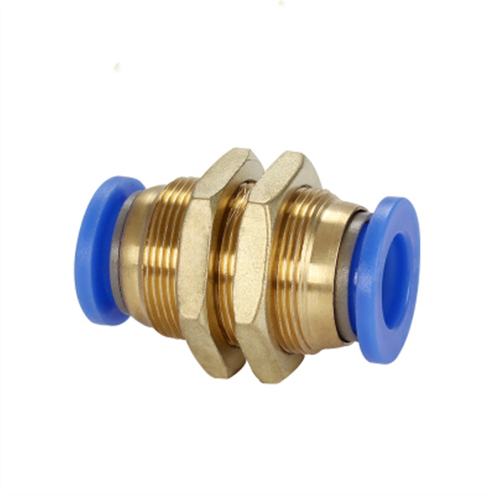 Pneumatic Fitting Tube Connector Fittings Air Quick Water Pipe Push In ...