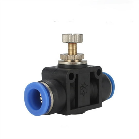 Pneumatic Fitting Tube Connector Fittings Air Quick Water Pipe Push In ...