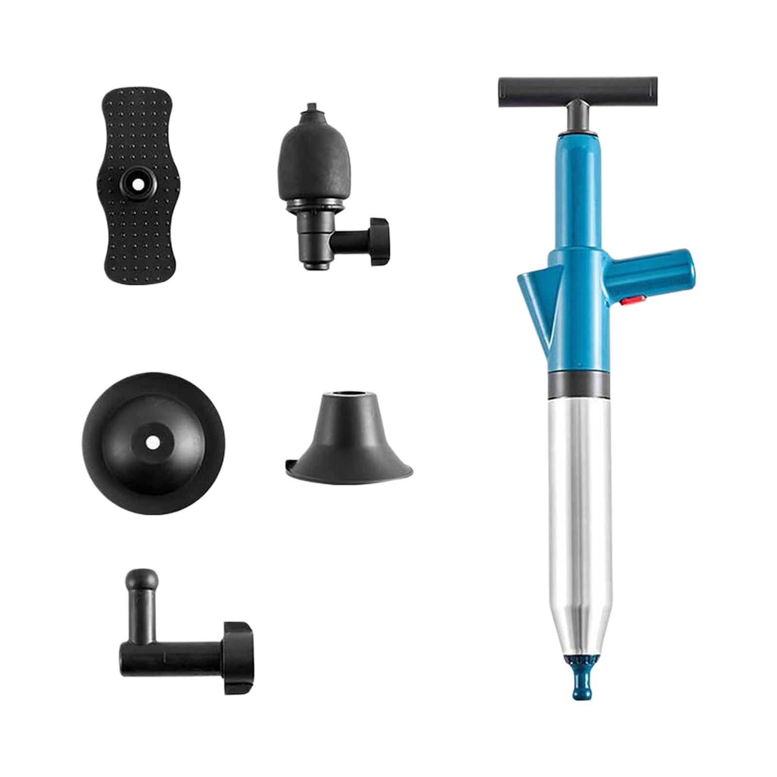 Pneumatic Floor Drain Unclogging Tool Powerful Toilet Pipe Dredger One ...