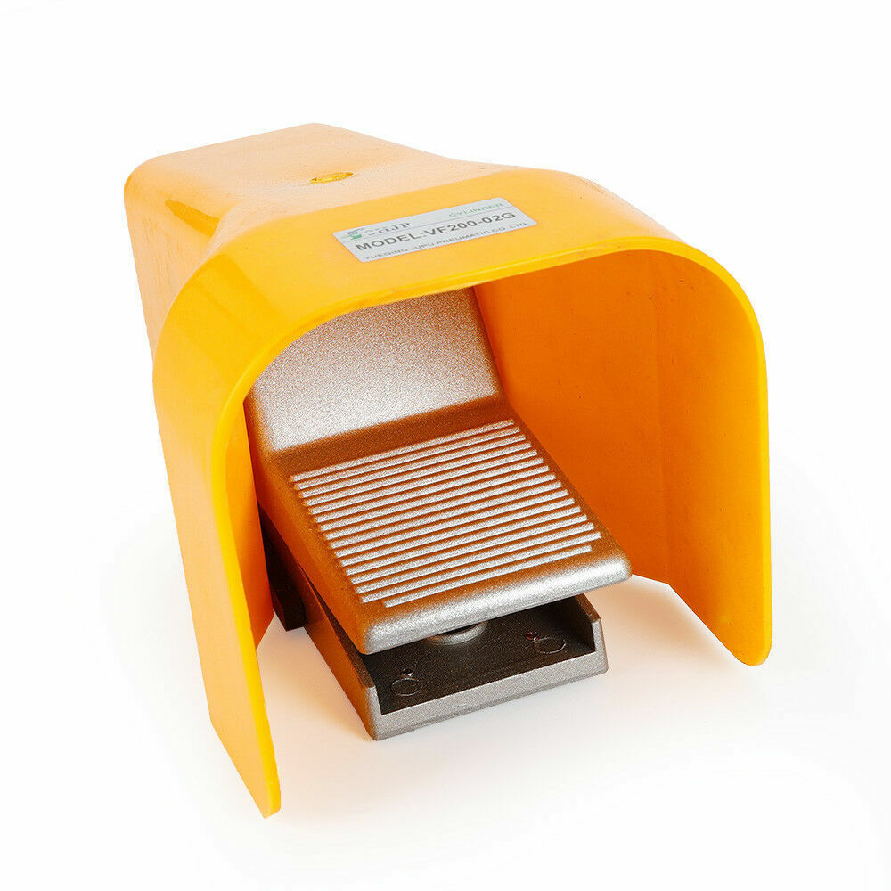 Pneumatic Foot Valve 1/4" NPT Air Pneumatic Switch Pedal Operated ...