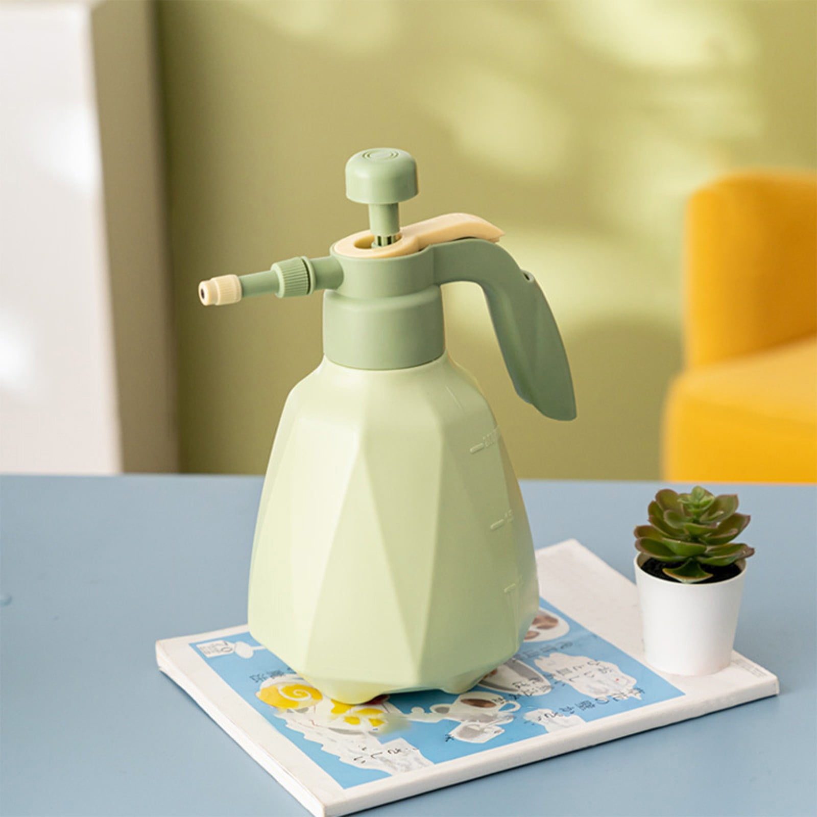 Pneumatic High-Pressure Watering Can - Adjustable Spray Nozzle for ...