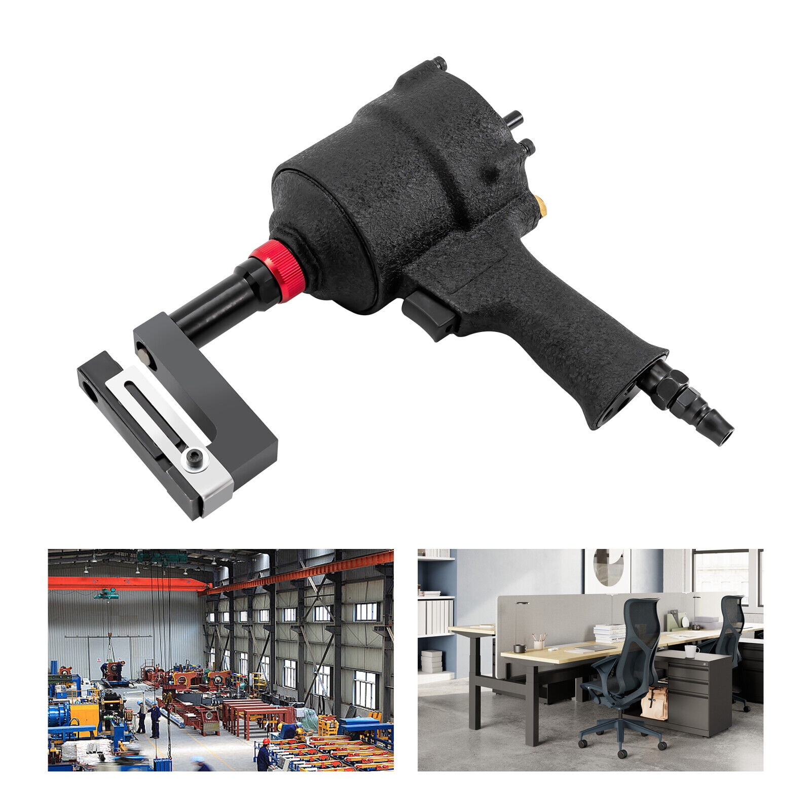 Pneumatic Hole Puncher 8mm Air Metal Hole Punch Tool Indtrial Sheet ...