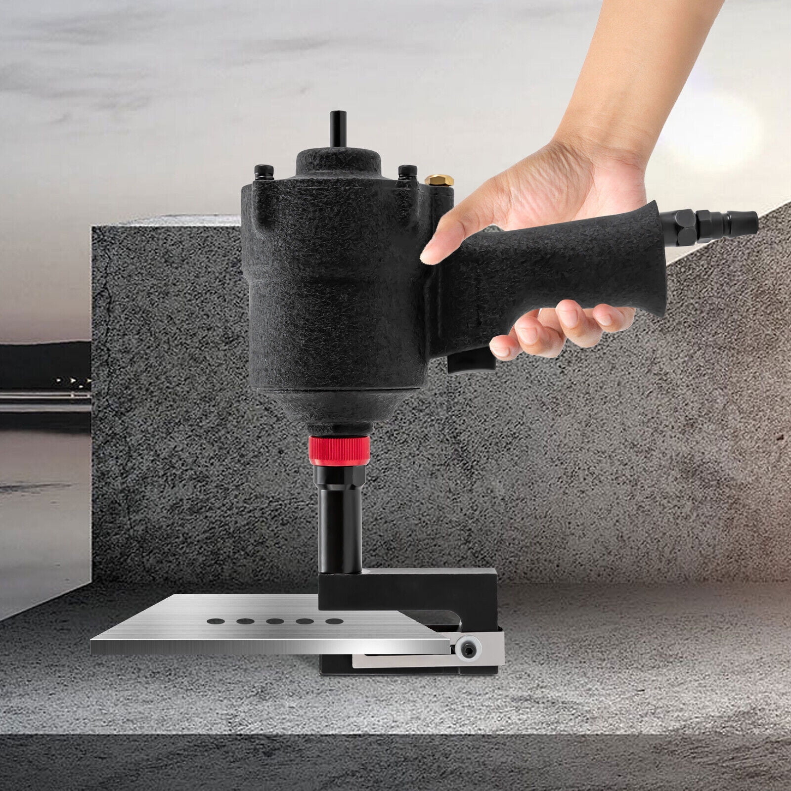 Pneumatic Hole Puncher Panel Straight Sheet Metal Puncher Hole Punch ...