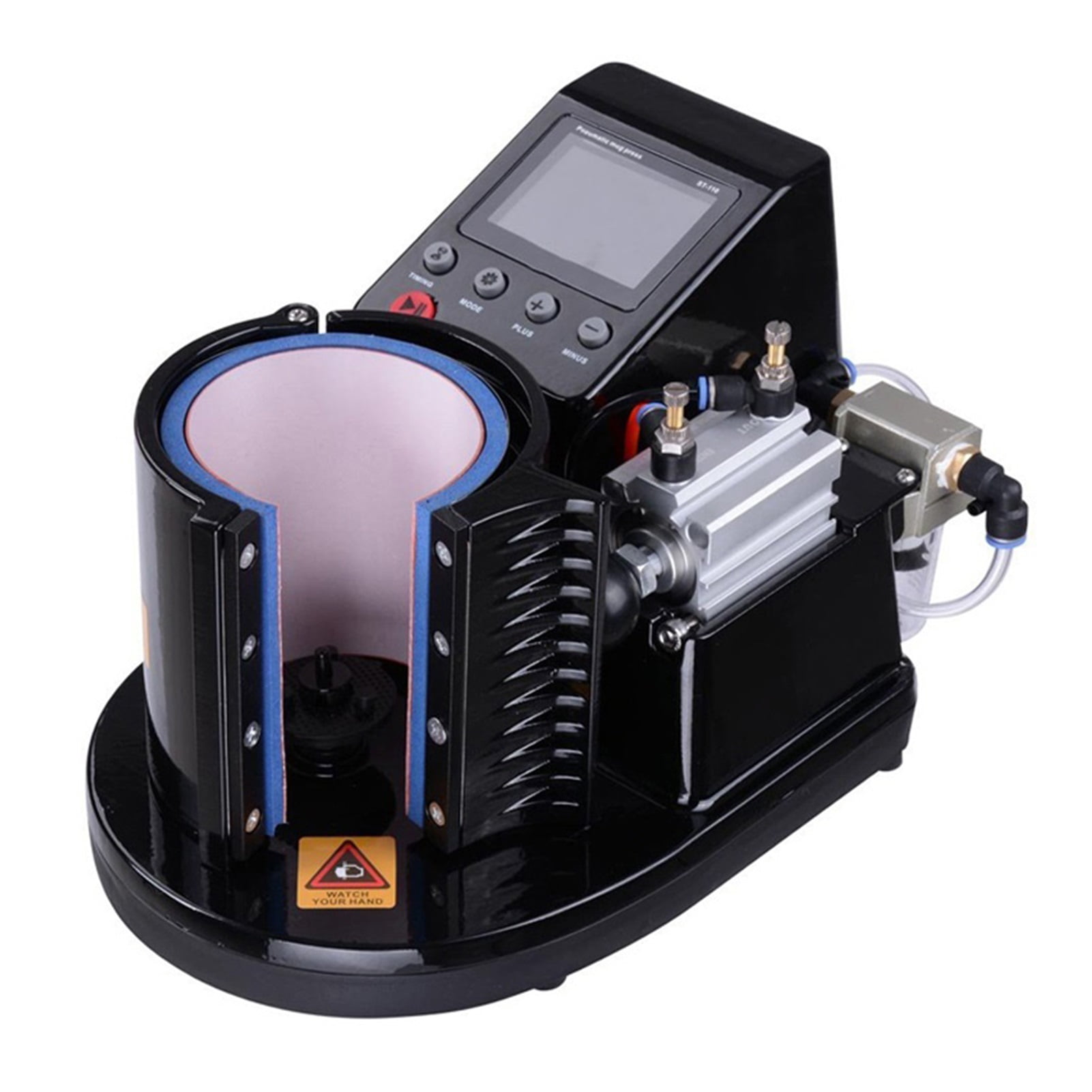 Pneumatic Mug Heat Press Machine Sublimation Printer 2D Digital Thermal ...