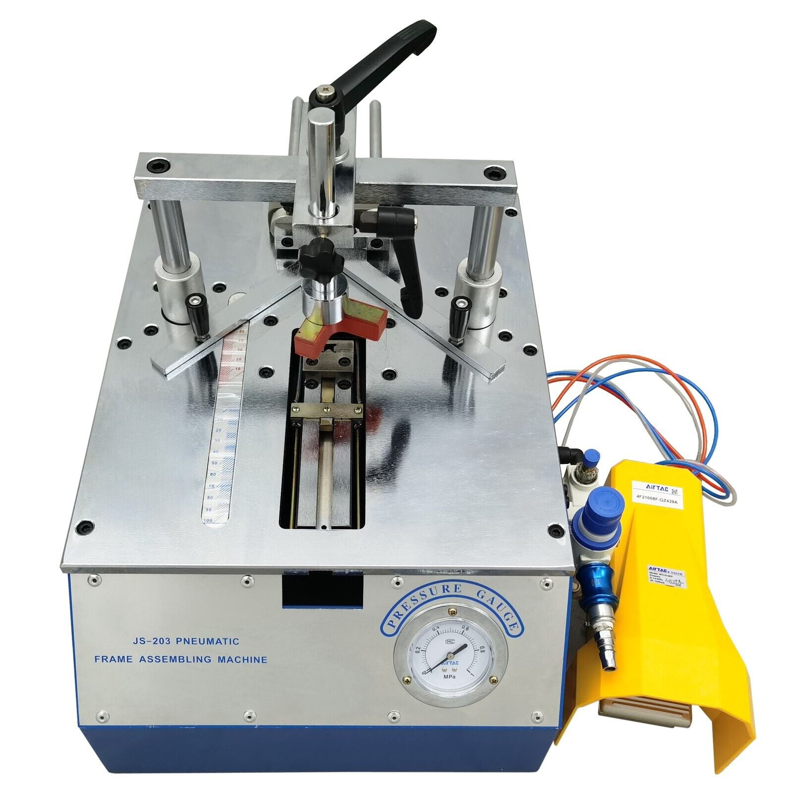 Pneumatic Nails Angle Machine Woodworking Assembling Picture Frame Air ...