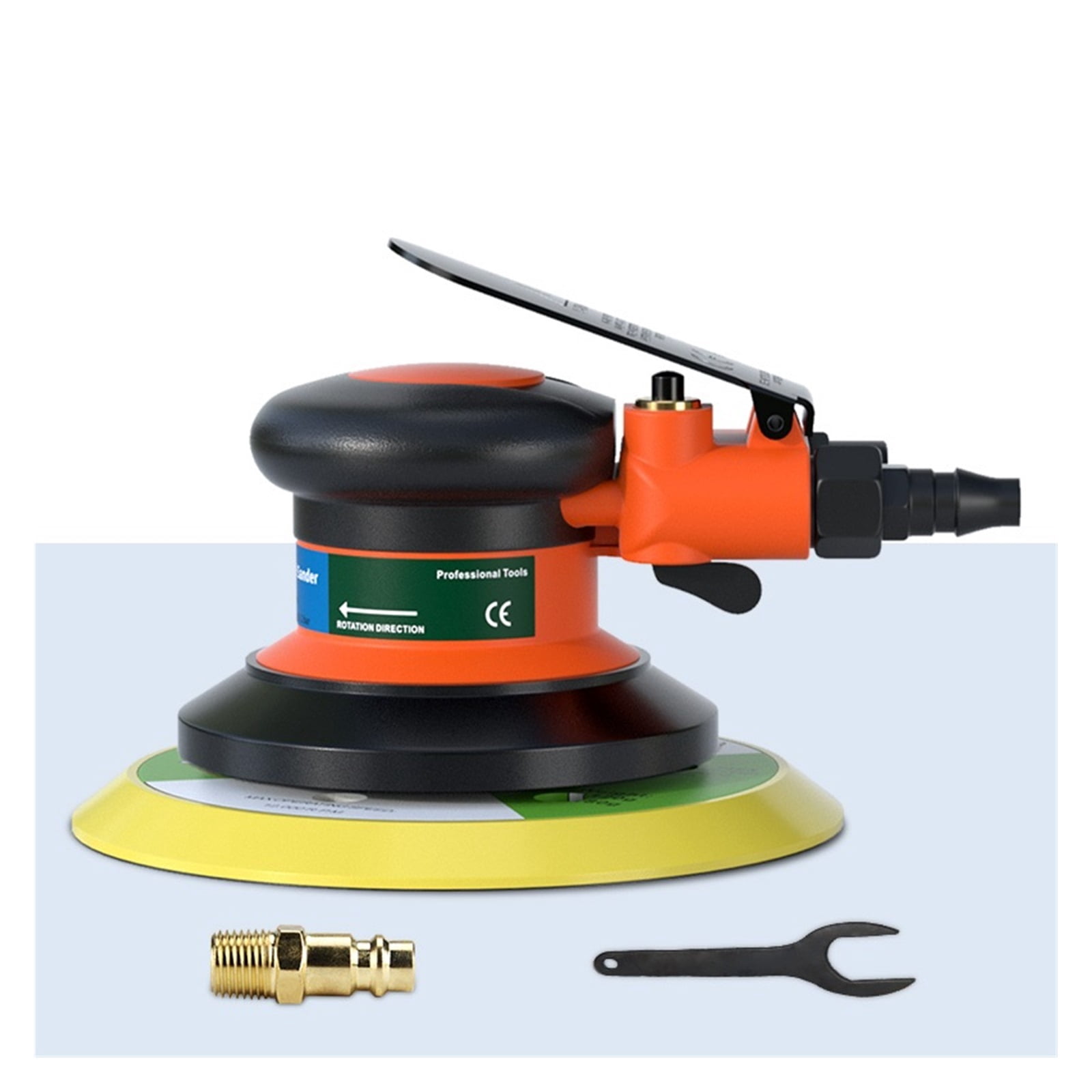 Pneumatic Orbital Sander Air Grinder 125mm/150mm Vacuum Eccentric ...