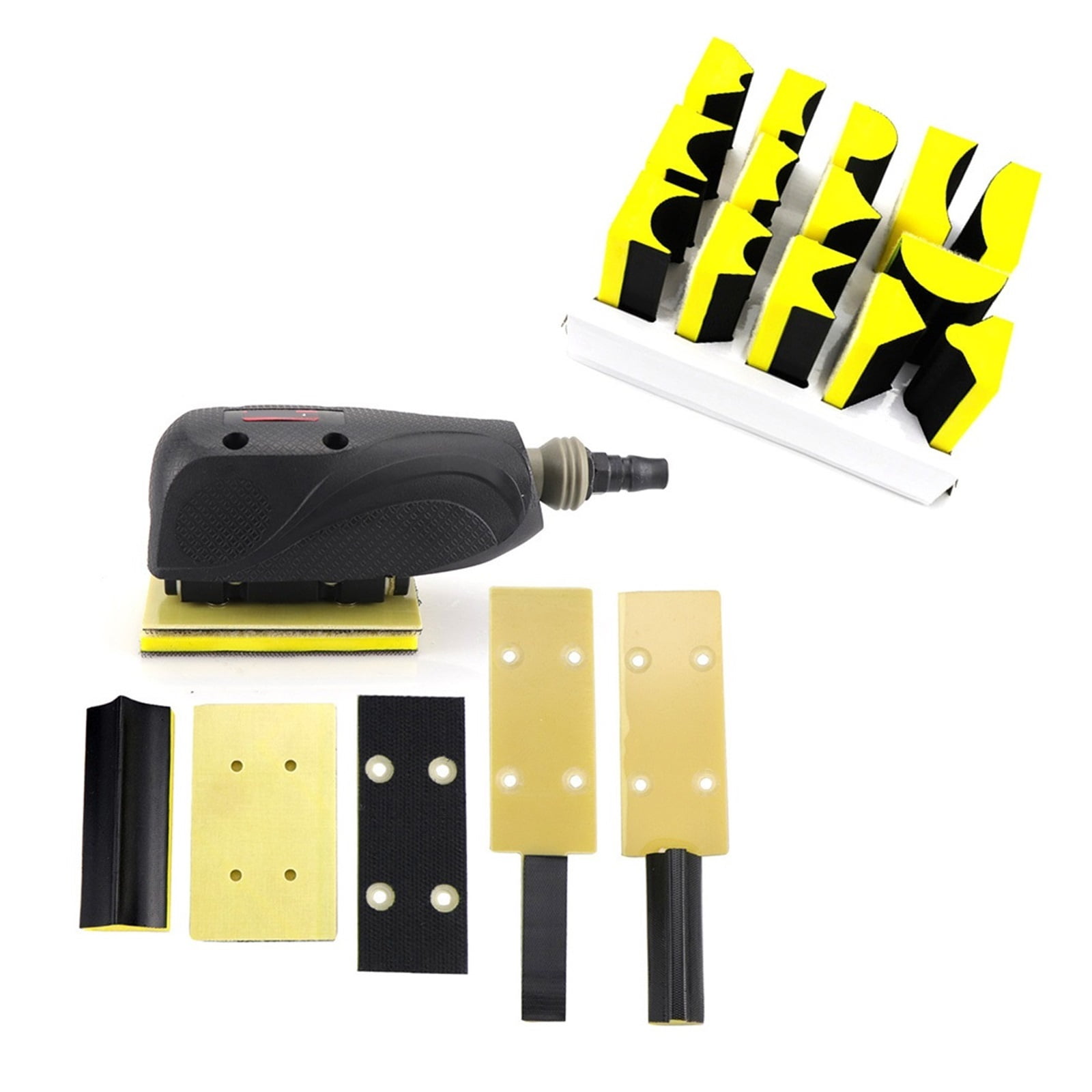 Pneumatic Orbital Sandpaper Machine Square Sander for Factories Wood ...