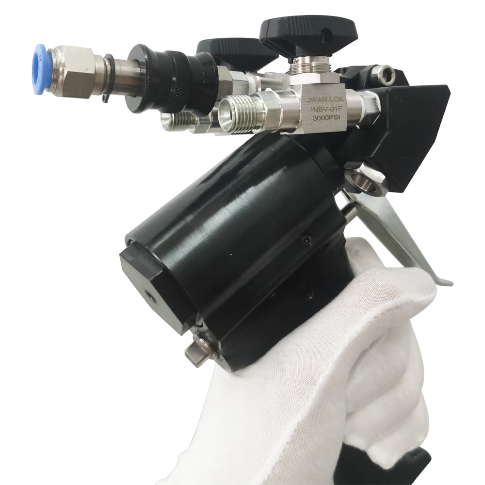 Pneumatic PU Foam Spray Gun Polyurethane Air Purge Spray Gun Self ...