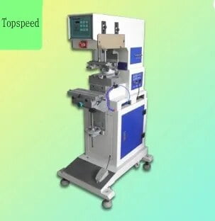 Pneumatic Pad Printer Printing Machine Single Color Baseball Cosmetic ...