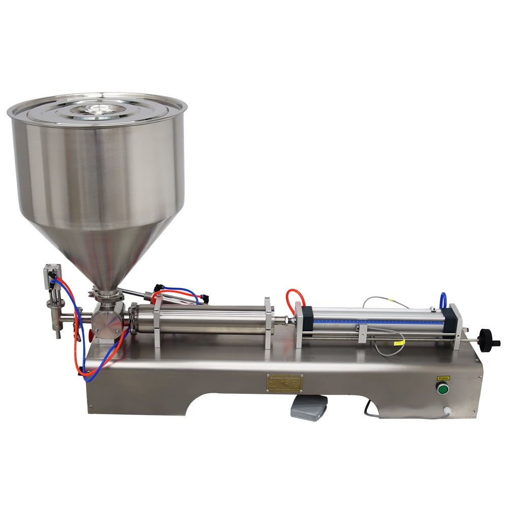Pneumatic Paste Liquid Filling Machine Liquid Paste Fill Machine 110V ...