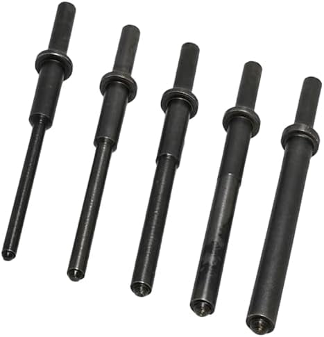 Pneumatic Pilot Punch Set, 3/16" to 1/2" Pneumatic Roll Pin Punch 153mm ...