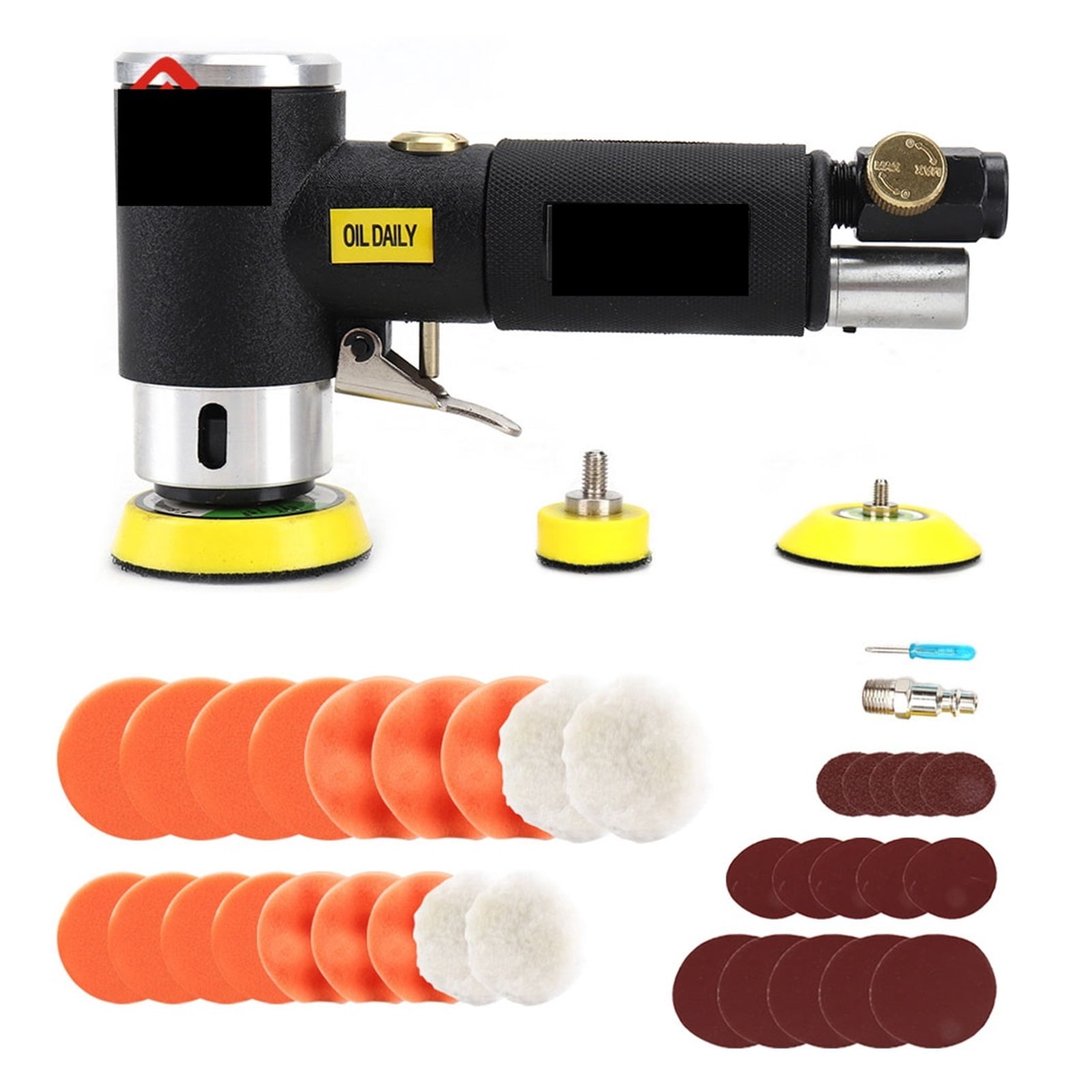Pneumatic Polishing Grinding Machine 2inch 3inch Mini Orbital Air ...